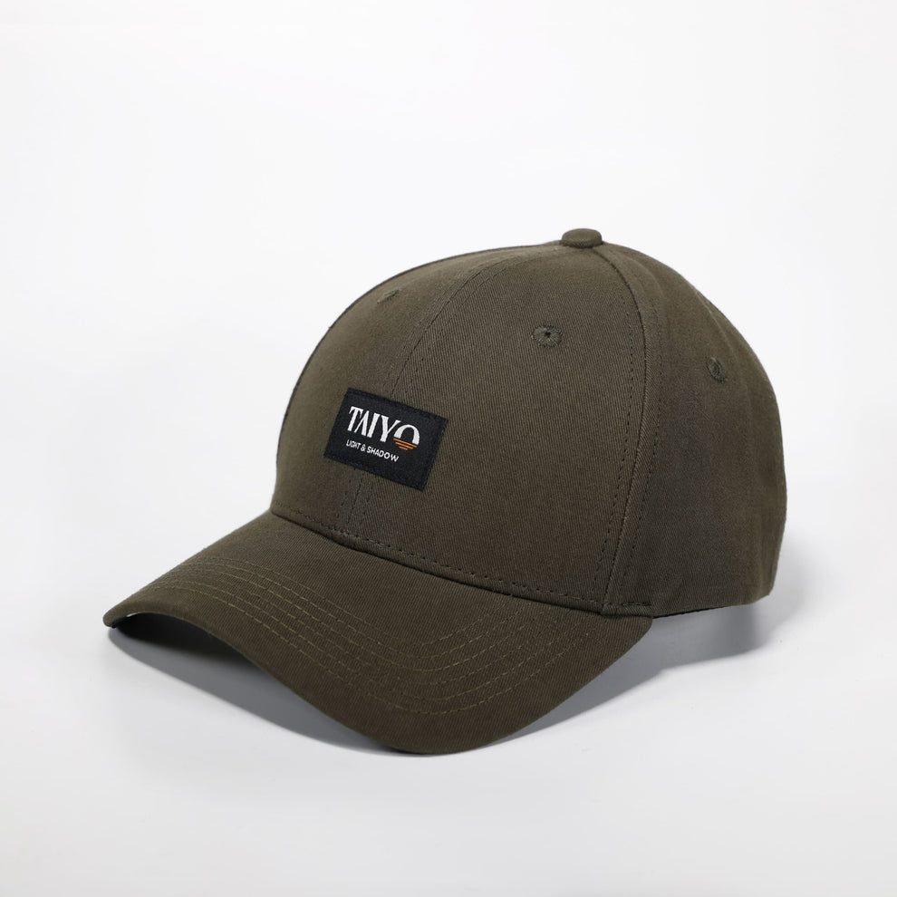 TAIYO olive camo cap in recycled material